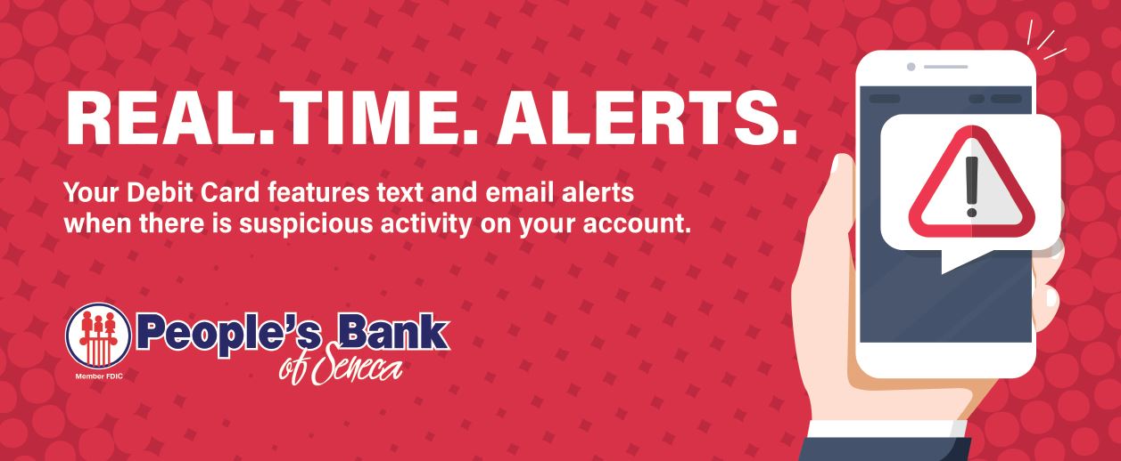 People's Bank of Seneca - Real Time Alerts